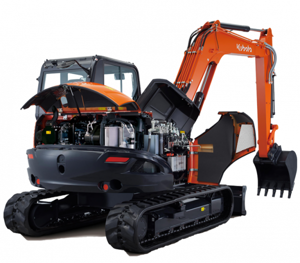 Old models Kubota KX080-4α2 - Kubota